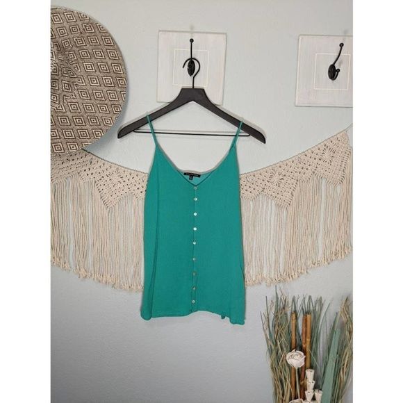 Staccato | Tops | Staccato Teal Tank Top | Poshmark
